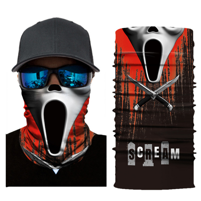 Realistic Superhero Face Mask - Face Shield, Gaiter, Balaclava