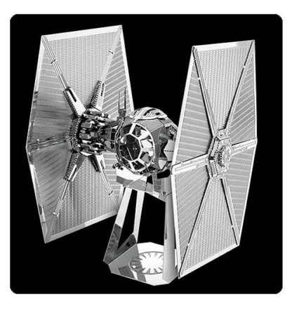 Star Wars: - Solid Metal TIE Fighter Model Kit