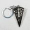 Super Star Destroyer Keychain - Solid Pewter Metal Star Wars