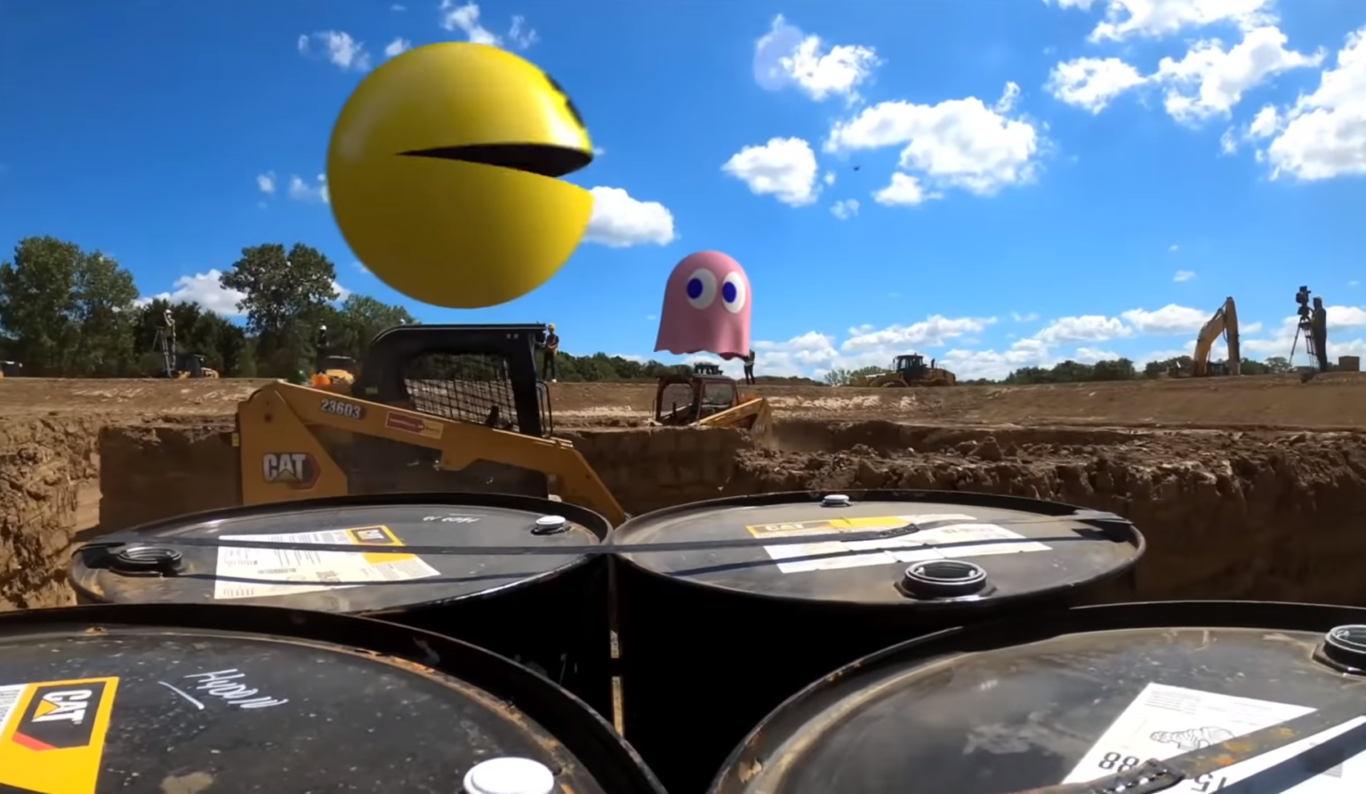 To Show Off The Capabilities Of Their Machines, Caterpillar Created ...