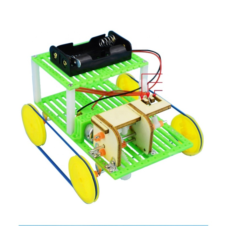 Gearbox Kit - Gears Speed/torque Physics Science Experiment