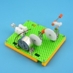 Hand Crank Electric Generator Science Kit - DIY Physics Experiment