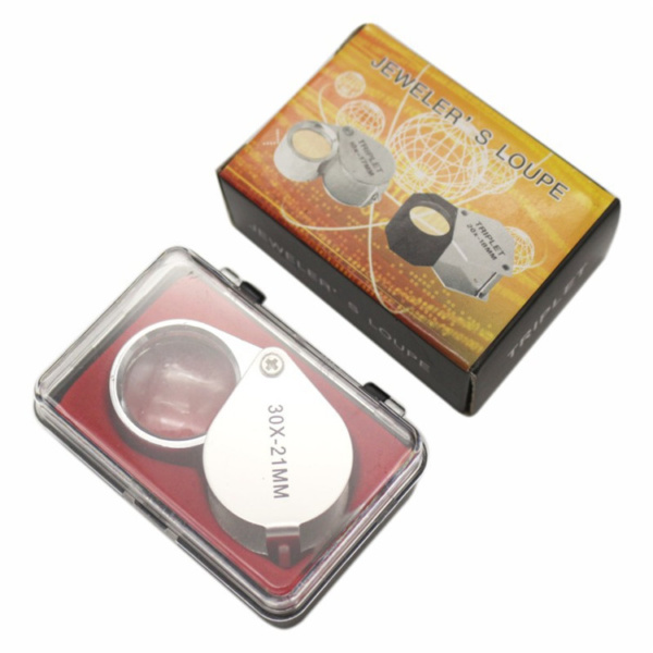 30x Jewelry Loupe Magnifier - In The Field Magnifying Glass