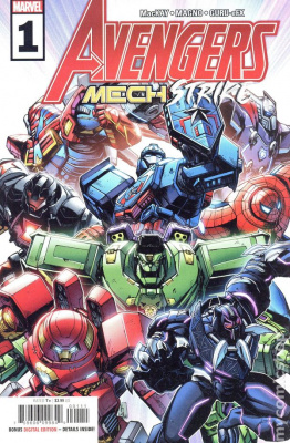 Avengers Mech Strike #1 Collector’s Pack (Original Cover + All Three ...