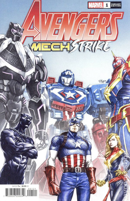 Avengers Mech Strike #1 Collector’s Pack (Original Cover + All Three ...