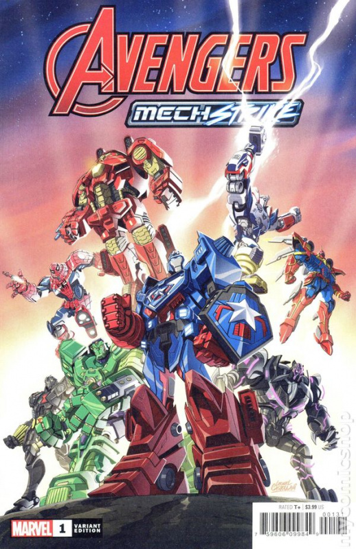 Avengers Mech Strike #1 Collector’s Pack (Original Cover + All Three ...
