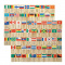 National Flags Of The World Domino Set - 100-Piece Wooden Domino Set ...
