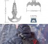 Stainless Steel Folding Gravity Claw / Mini Grappling Hook - Geek Slop ...