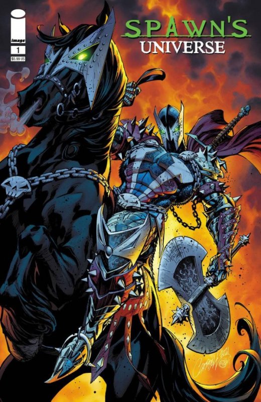 Spawn's Universe #1 Collector's Pack (Original Cover + 3 Variant Covers ...