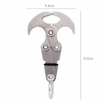 Stainless Steel Folding Gravity Claw / Mini Grappling Hook - Geek Slop ...