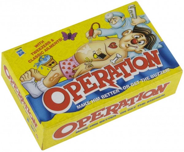 World's Smallest Operation Game - Geek Slop Online