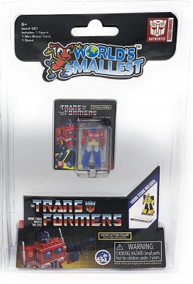 World's Smallest Optimus Prime Transformers Mini-Figure - Geek Slop Online