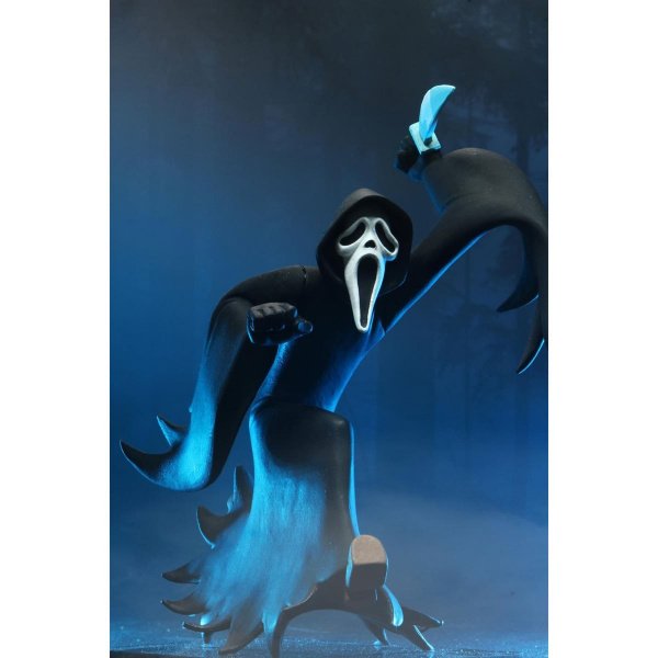 Scream Ghostface With A Knife Toony Terrors Series 5 6-Inch Scale ...
