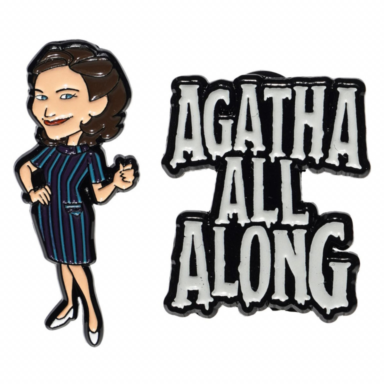 WandaVision Agatha All Along Enamel Pin Set - Exclusive - Geek Slop Online