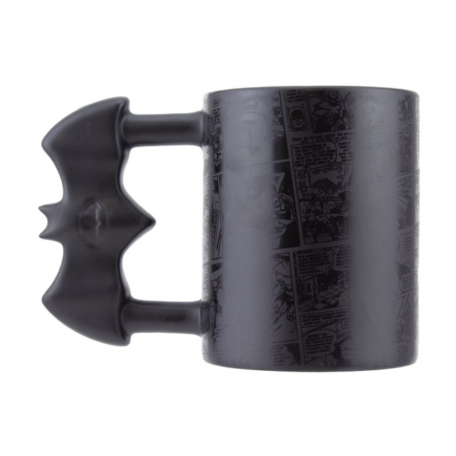 Batman Batarang Coffee Cup - 15 Oz Batman Batarang-shaped Coffee Cup ...