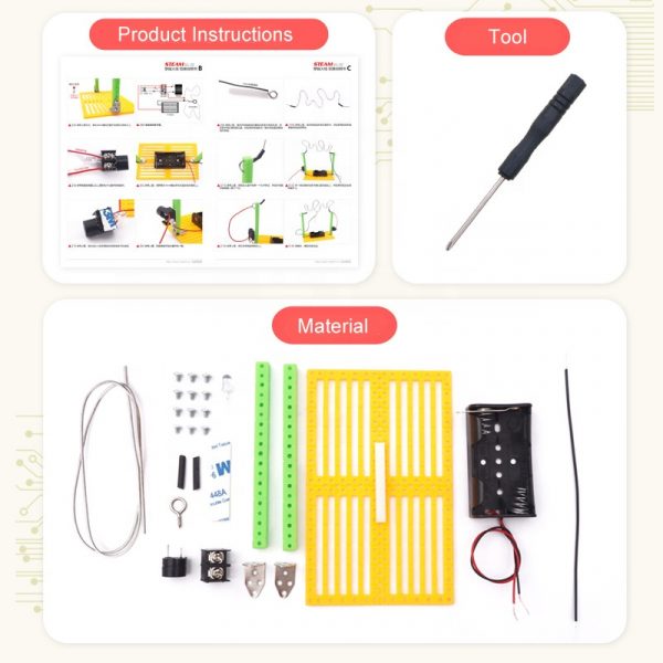 Crossfire Steady-hand Electric Current Science Kit/game - Geek Slop Online