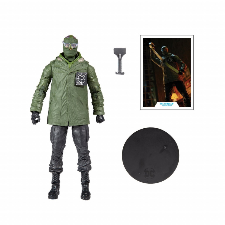 DC The Batman Movie 7-Inch Wave 1 Action Figure - The Riddler - Geek ...