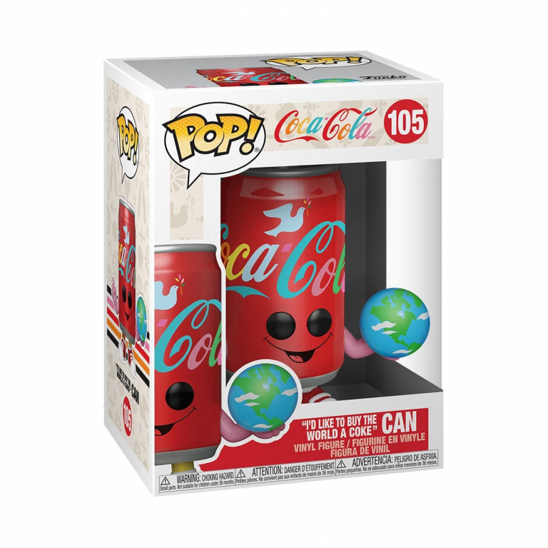 Coca-Cola I’d Like To Buy The World A Coke Can Funko Pop! Vinyl Figure ...