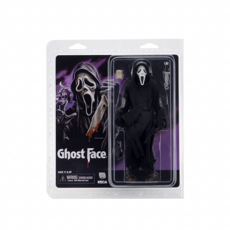 Scream Ghostface 8-Inch Scale Clothed Action Figure - Geek Slop Online