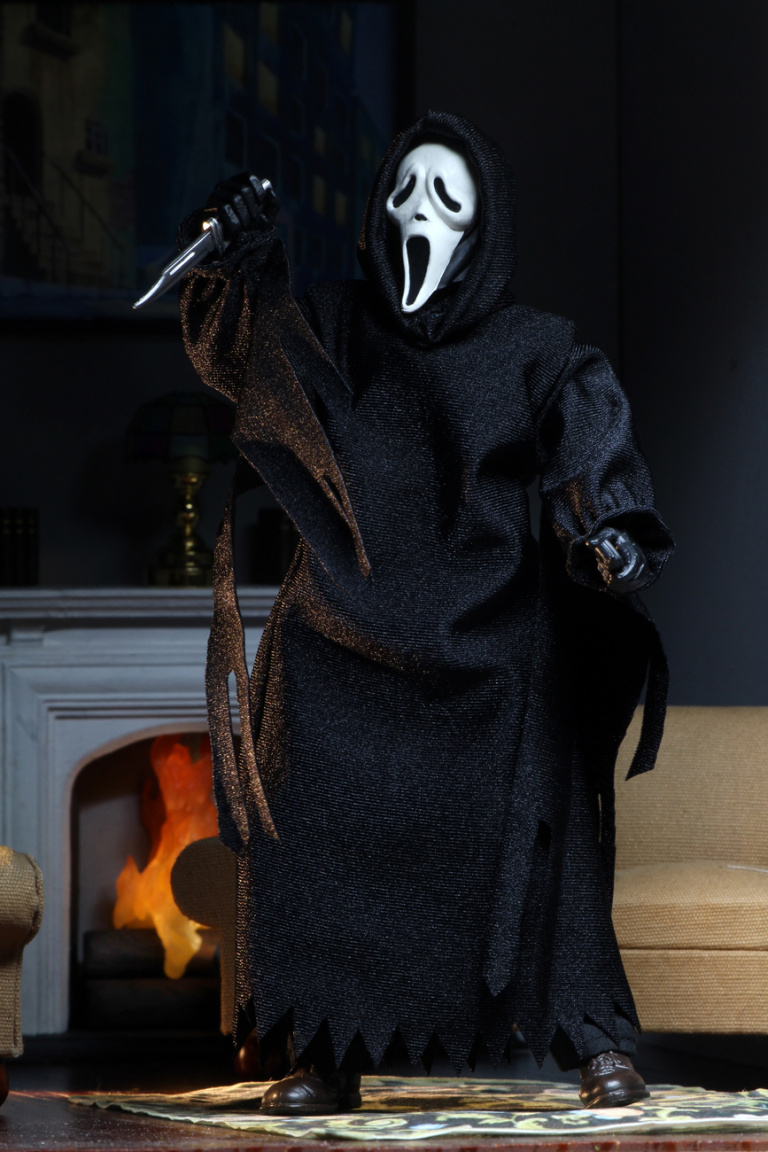 Scream Ghostface 8-Inch Scale Clothed Action Figure - Geek Slop Online