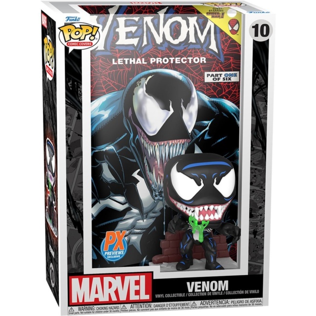 Marvel Venom Pop! Lethal Protector Comic Cover Vinyl Figure - Previews ...