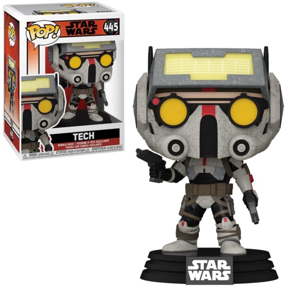 Star Wars: The Bad Batch Tech Pop! Vinyl Figure #455 - Geek Slop Online