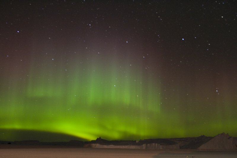 The Northern And Southern Lights (Aurora Borealis Or Aurora Australis ...