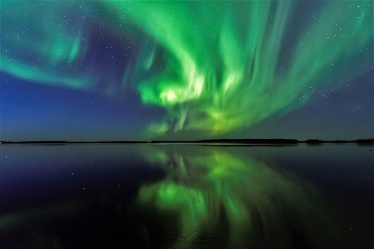 The Northern And Southern Lights (Aurora Borealis Or Aurora Australis ...