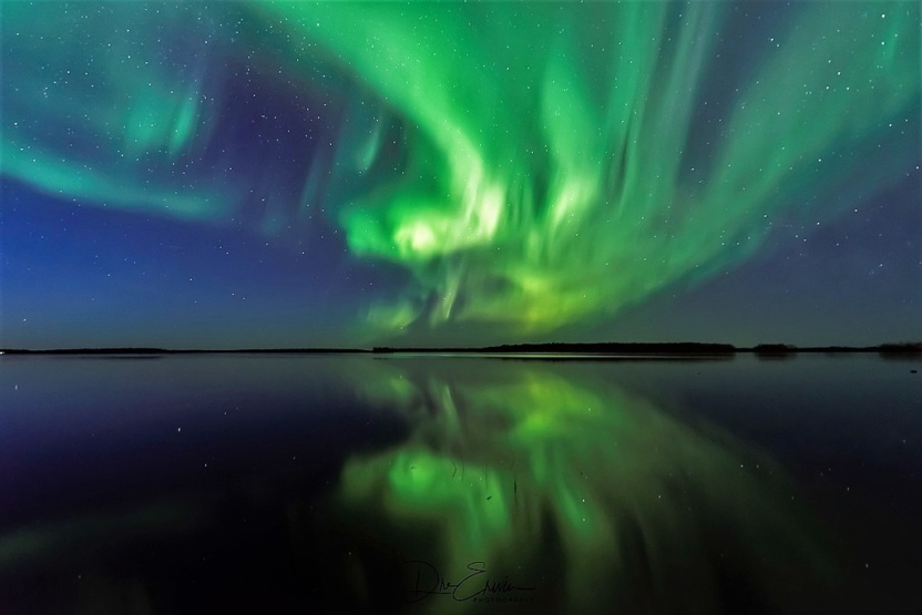 The Northern And Southern Lights (Aurora Borealis Or Aurora Australis ...