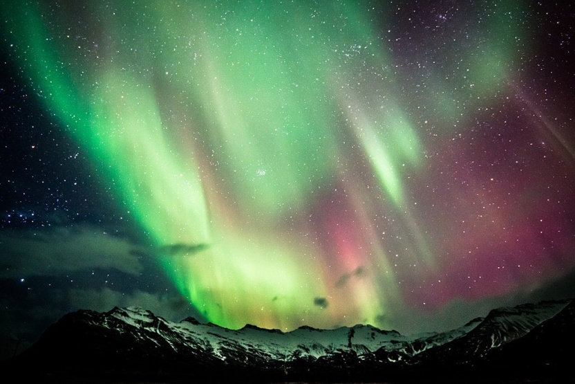 The Northern And Southern Lights (Aurora Borealis Or Aurora Australis ...