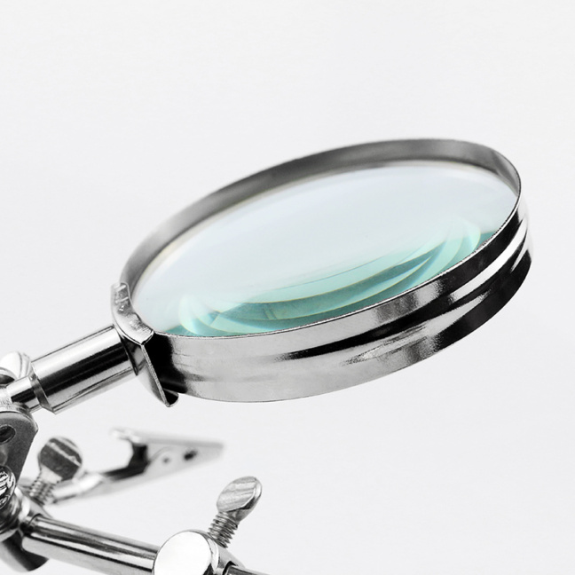 Classic Helping Hands Tool Hands-Free Magnifying Glass Station With ...