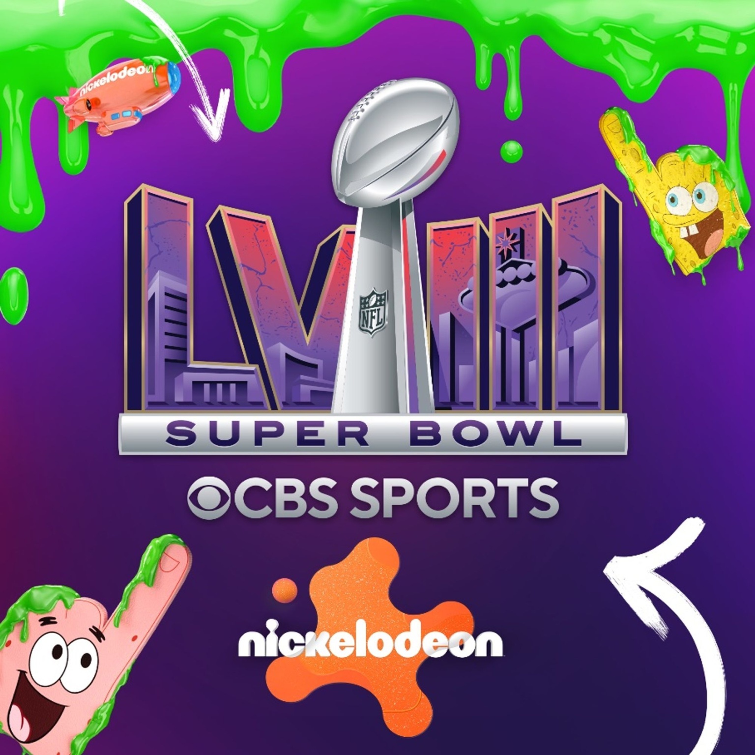 CBS Sports And Nickelodeon To Air Live Alternate Super Bowl LVIII ...