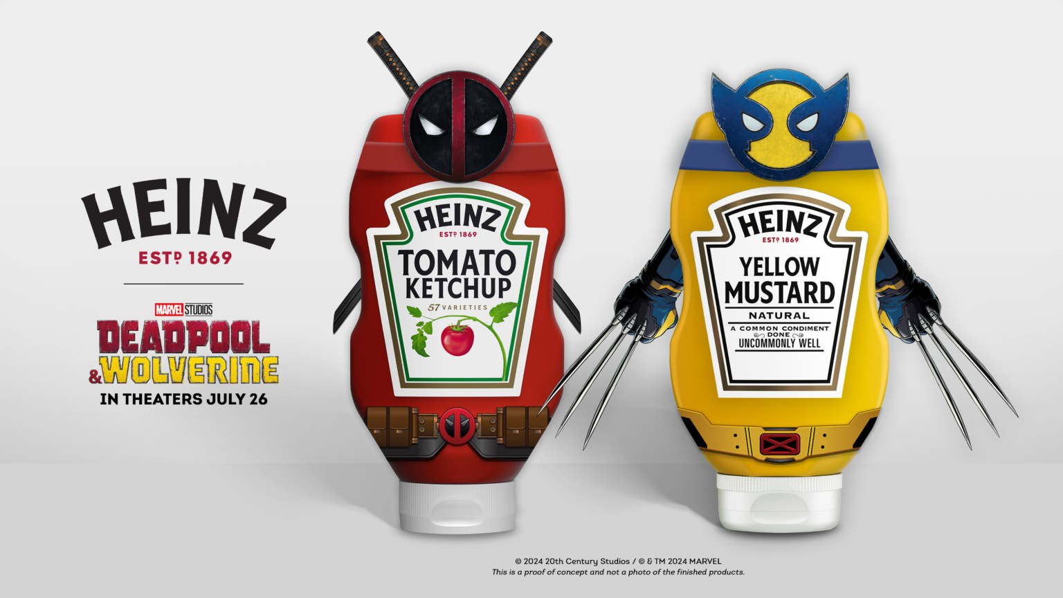 Heinz To Release Limited-edition Deadpool And Wolverine Ketchup And ...