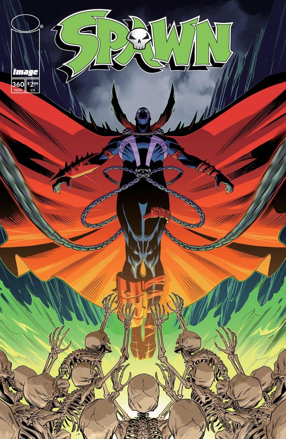 Todd McFarlane Takes Over Writing Duties For Spawn #360 - Geek Slop